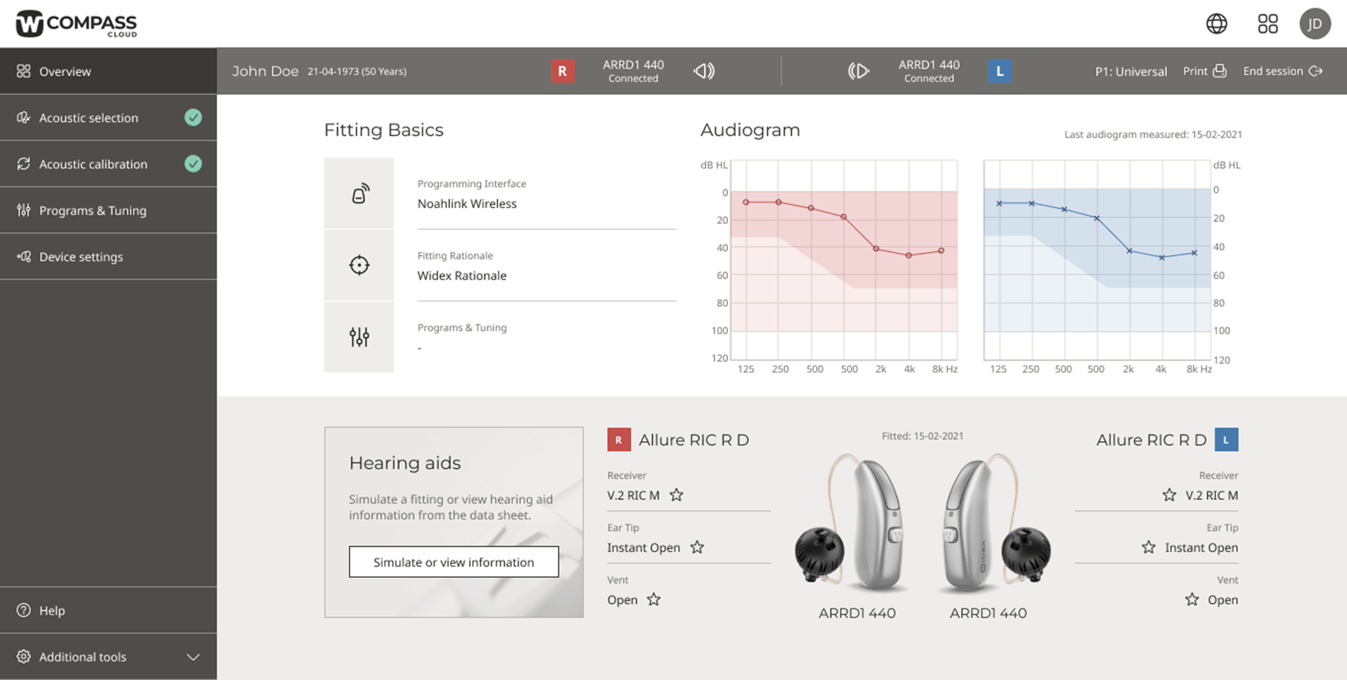 Widex Compass Cloud | Widex Pro