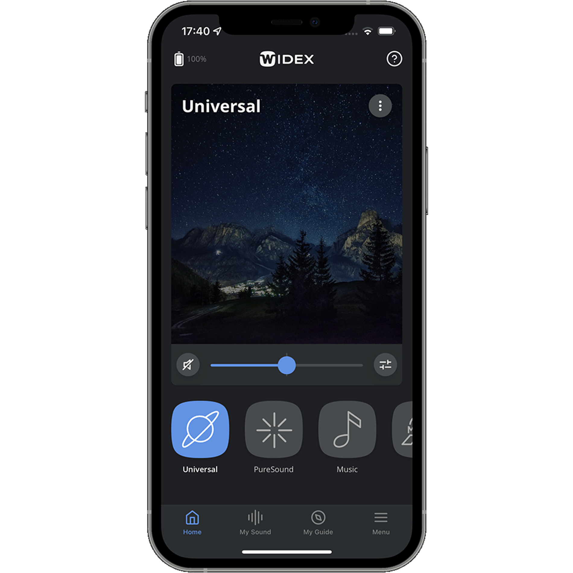 Widex Moment™ hearing aid app - User guide | Widex Pro | Widex Pro